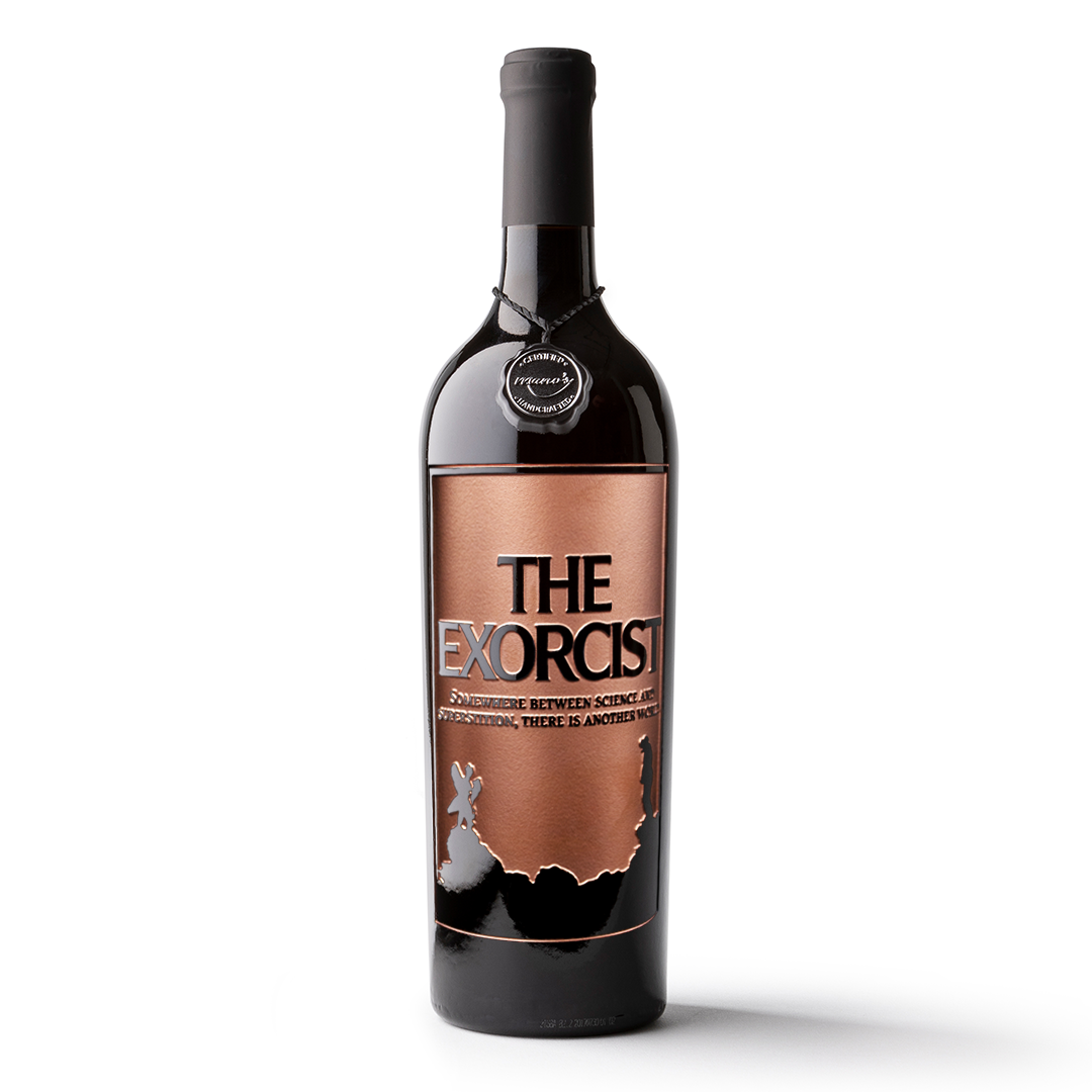 The Exorcist Quote Etched Wine – Mano's Wine