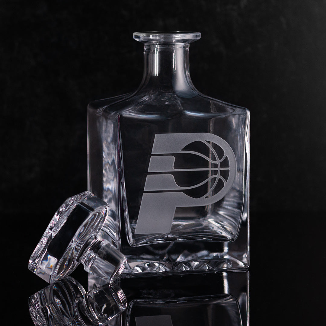 Indiana Pacers Square 1L Decanter – Mano's Wine
