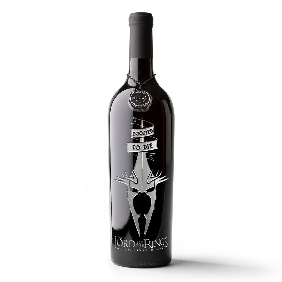 The Lord of the Rings Witch King Etched Wine – Mano's Wine