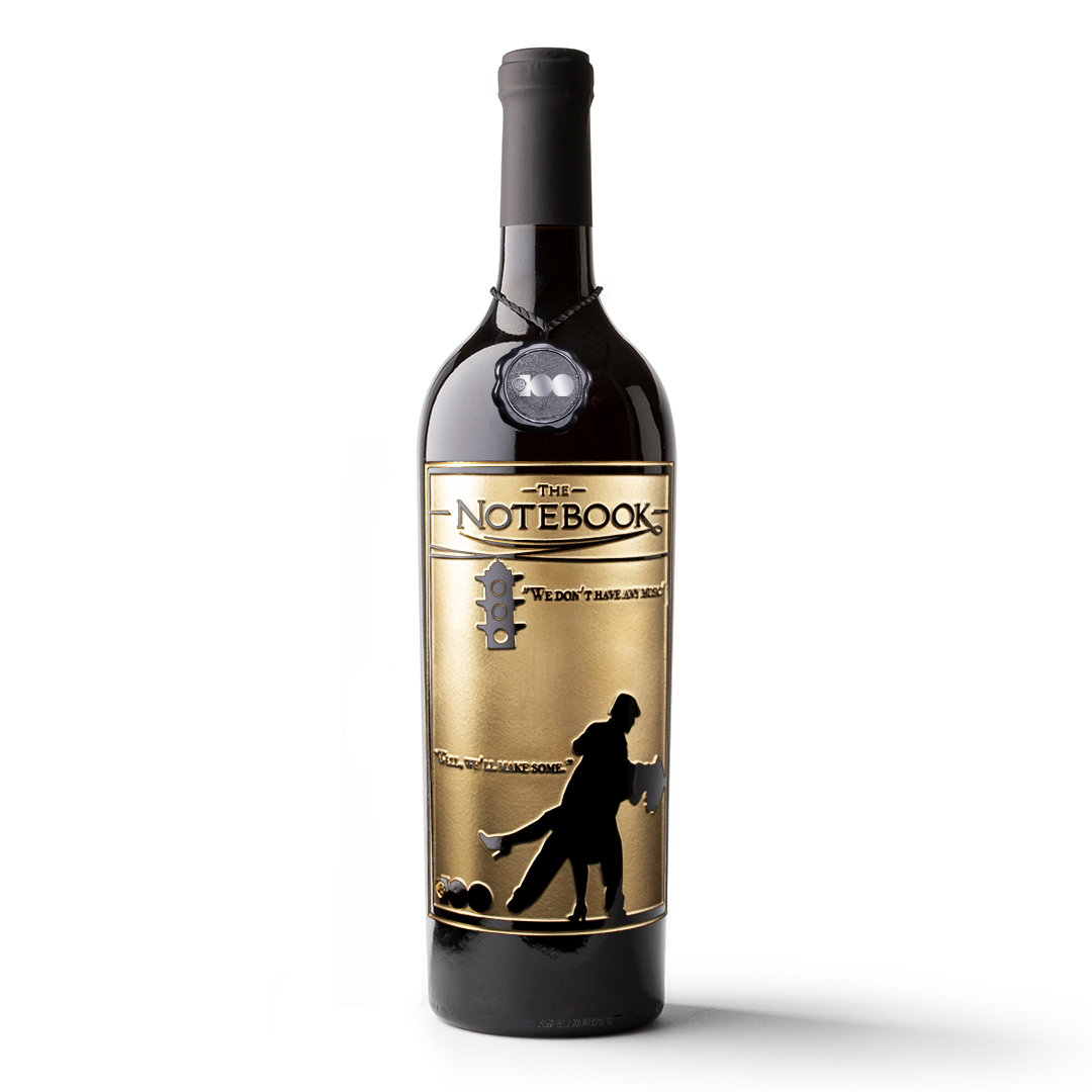 The Notebook Stoplight Etched Wine – Mano's Wine