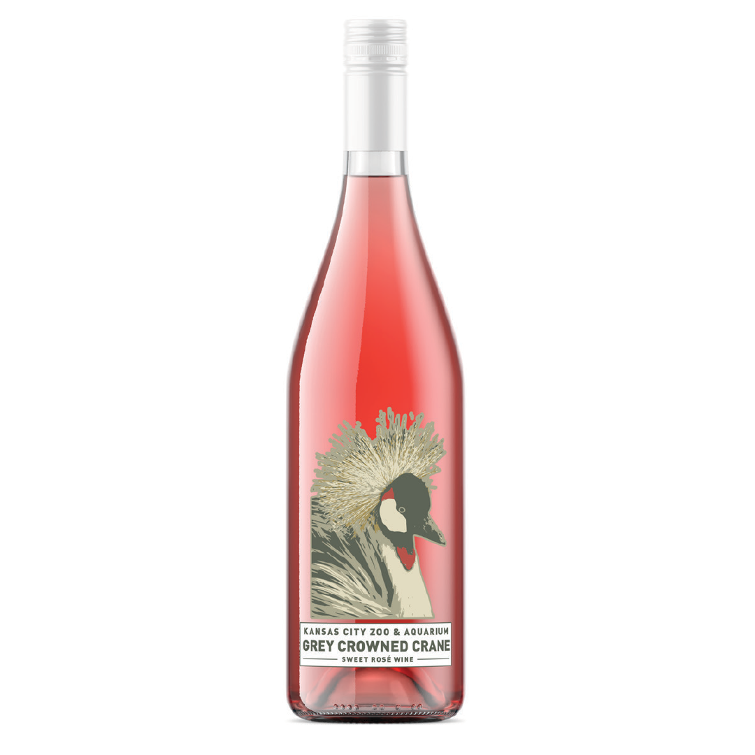 Grey Crowned Crane Sweet Rosé Wine – Mano's Wine
