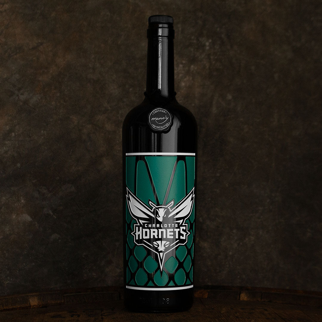 Charlotte Hornets Net Display Bottle – Mano's Wine
