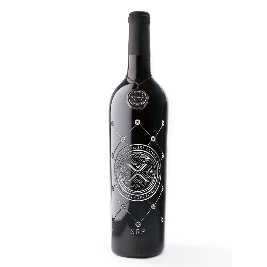XRP Token Etched Wine – Mano's Wine